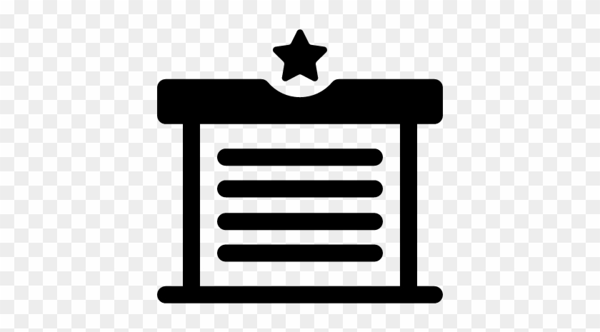 Roller Shutter Door With Star Vector - Logo Rolling Shutter - Full Size ...