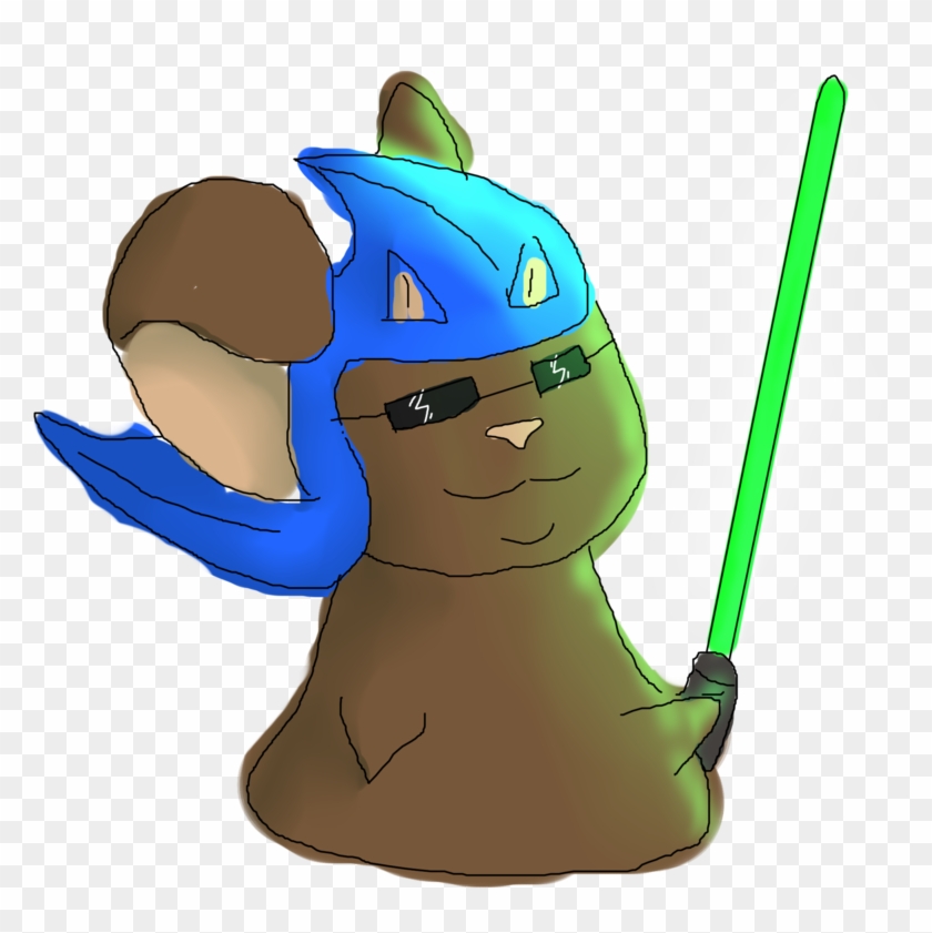 A Lightsaber Sonic Mouse By Vursti - Cartoon - Free Transparent PNG ...