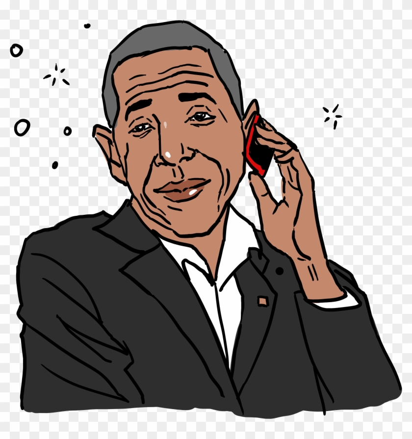 Obama-eleanor Qu - Cartoon - Free Transparent PNG Clipart Images Download