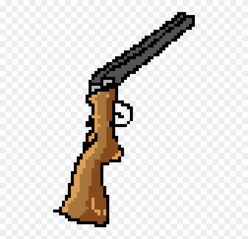 Shotgun Break Neck - Pixel Art - Full Size PNG Clipart Images Download