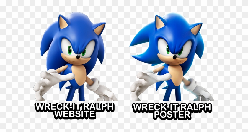 Also, Look What Sonic's Render Is The Same As The Poster - Wreck-it ...