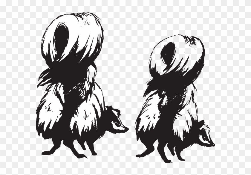 Skunks About To Spray Clip Art At Clker - Skunks Clipart - Full Size ...