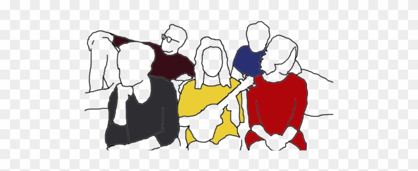 Crowd Of People Clipart Transparent Background - Picture Editor - Full ...