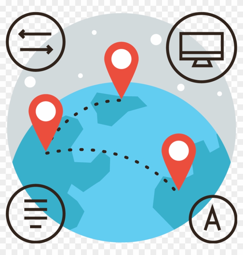 Get Instant Access To - Globalization Flat Icon - Full Size PNG Clipart ...