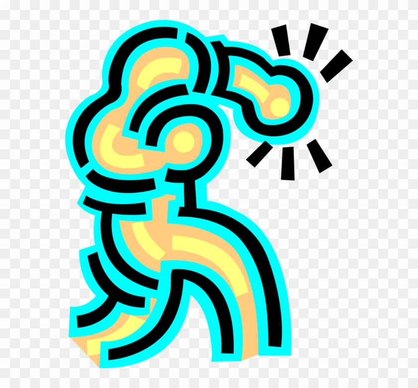 Vector Illustration Of Prizefighter Pugilist Boxer - Graphic Design ...