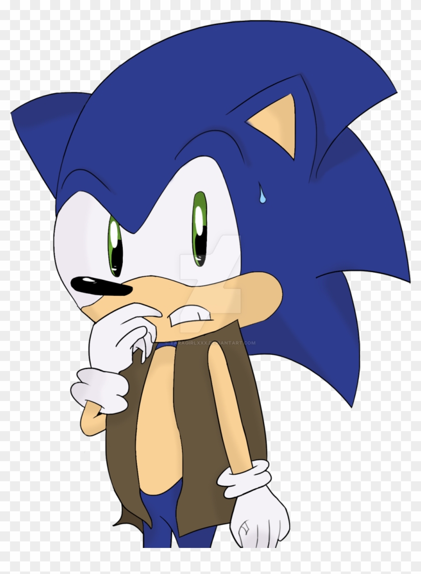 Sonic Nervous In Thumbelina By Taragirlxxx - Cartoon - Free Transparent ...