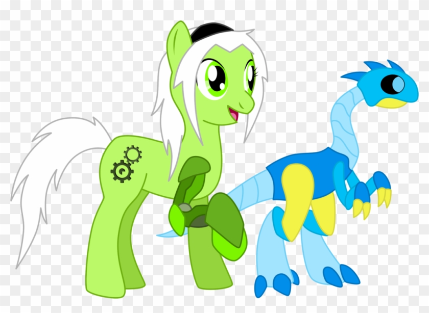 Mlp Jade And Sparkplug By Xelku9 - Cartoon - Free Transparent PNG ...