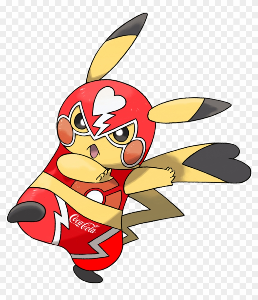 Cocacola Pikachu By Alternativepogremon - Dessin Pikachu Déguisé ...