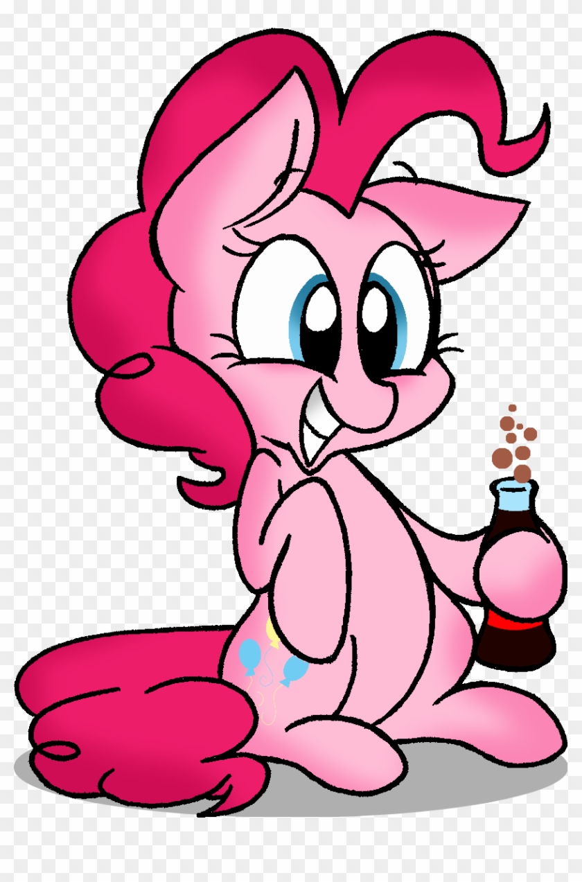 Strangiesleepy, Bottle, Bubble, Coca Cola, Pinkie Pie, - Cartoon - Full Size PNG Clipart Images ...