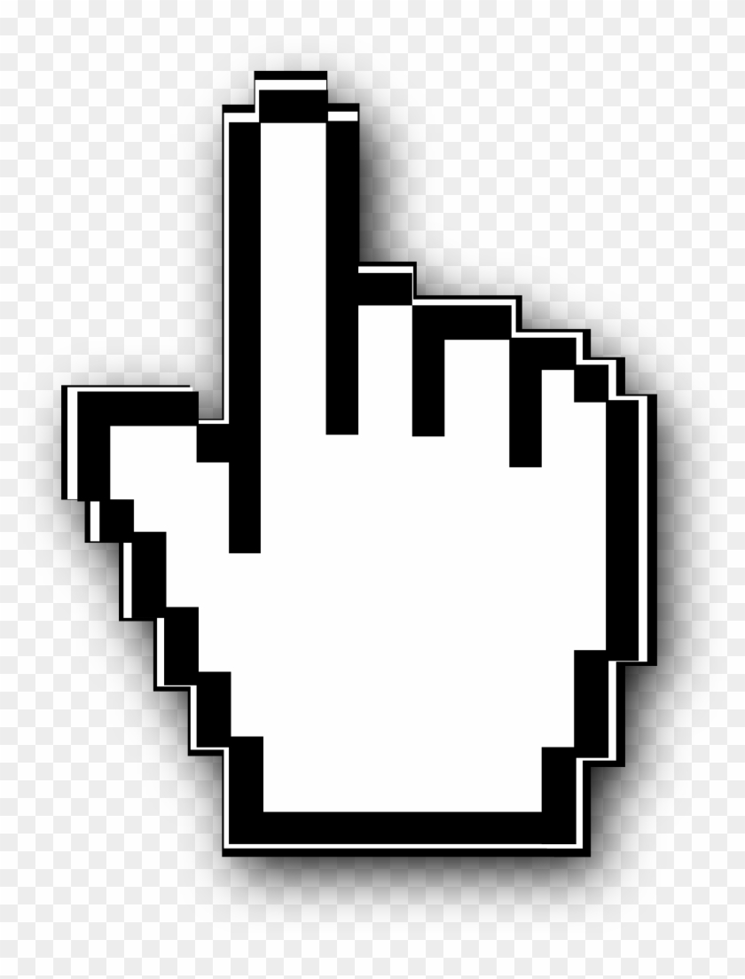 Hand Cursor - Full Size PNG Clipart Images Download