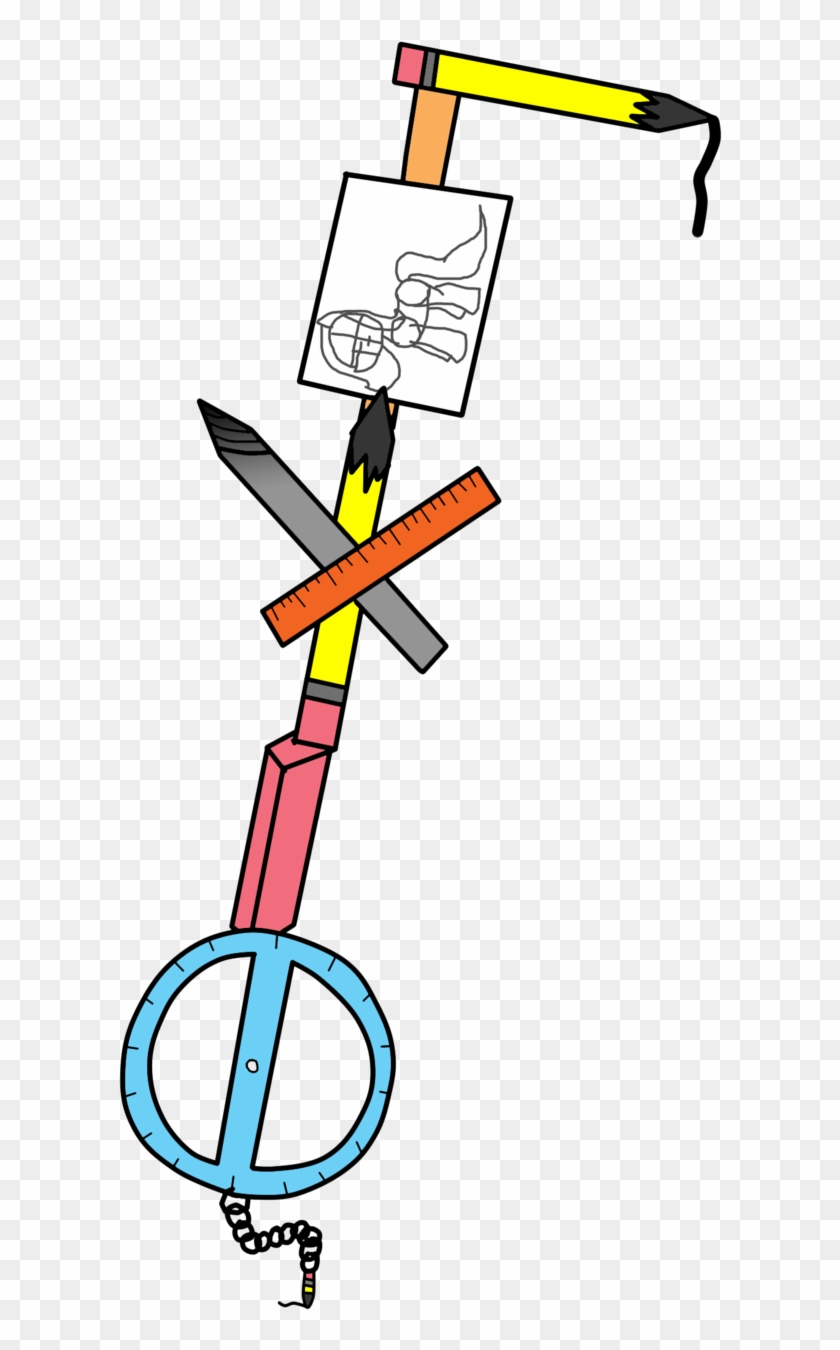 The Artist Tool By Genothecreeper - Oc Keyblades - Full Size PNG ...
