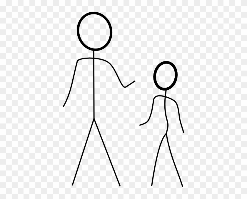 Two Stick Figures Clip Art - Two Stick Figure People - Full Size PNG ...