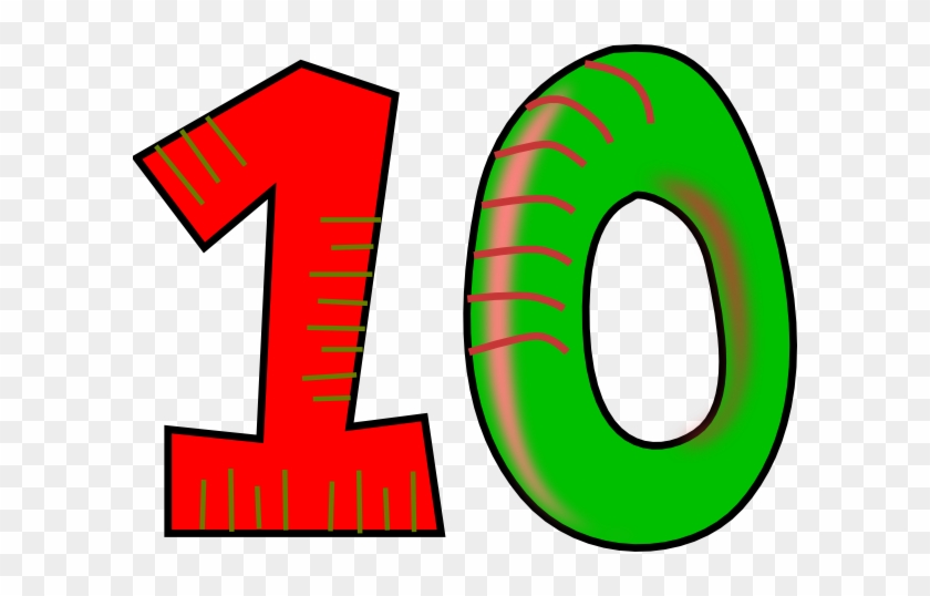 Ten Red Green Clip Art - Ten Pictures Clip Art - Full Size PNG Clipart ...