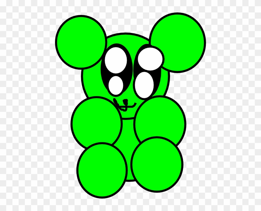 Gummy Bear Green Pa Clip Art - Object Show Gummy - Full Size PNG ...