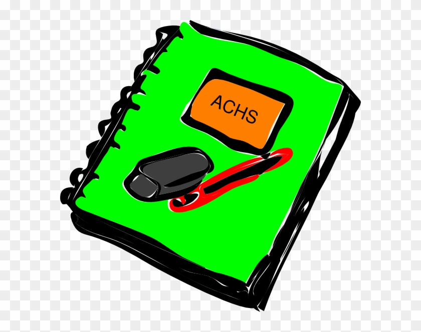 Note Taking Clip Art At Clkercom Vector Online - Notebook Clip Art ...