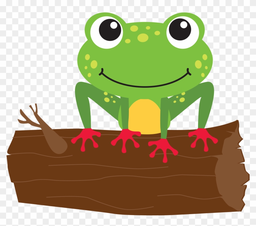 Frog On A Log - Clip Art Frog On A Log - Full Size PNG Clipart Images ...