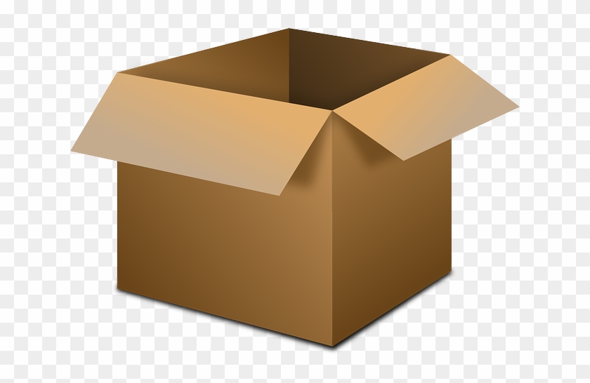 Box Open Cardboard Box Cardboard Container - Open Box Transparent ...
