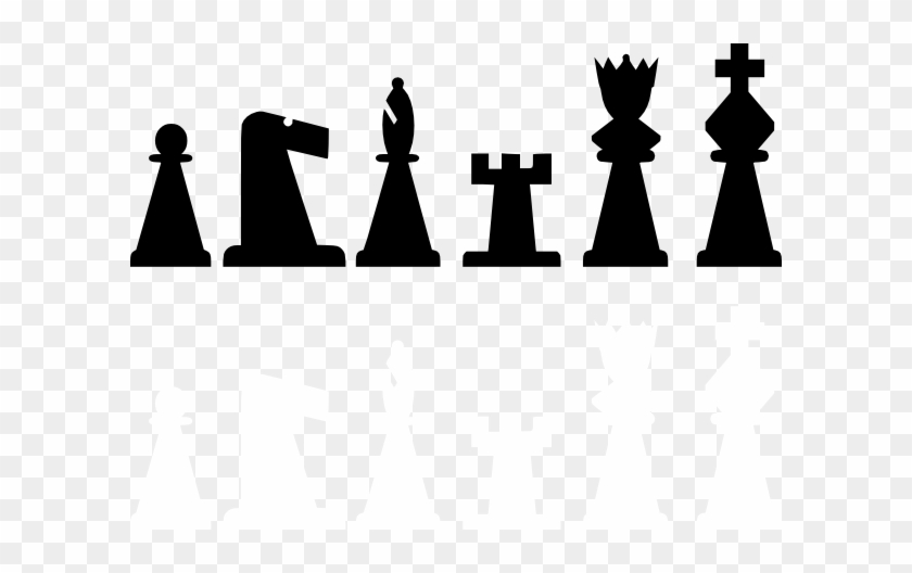 Chess Pieces Set Clip Art At Clker Com Vector Clip - Chess - Full Size ...