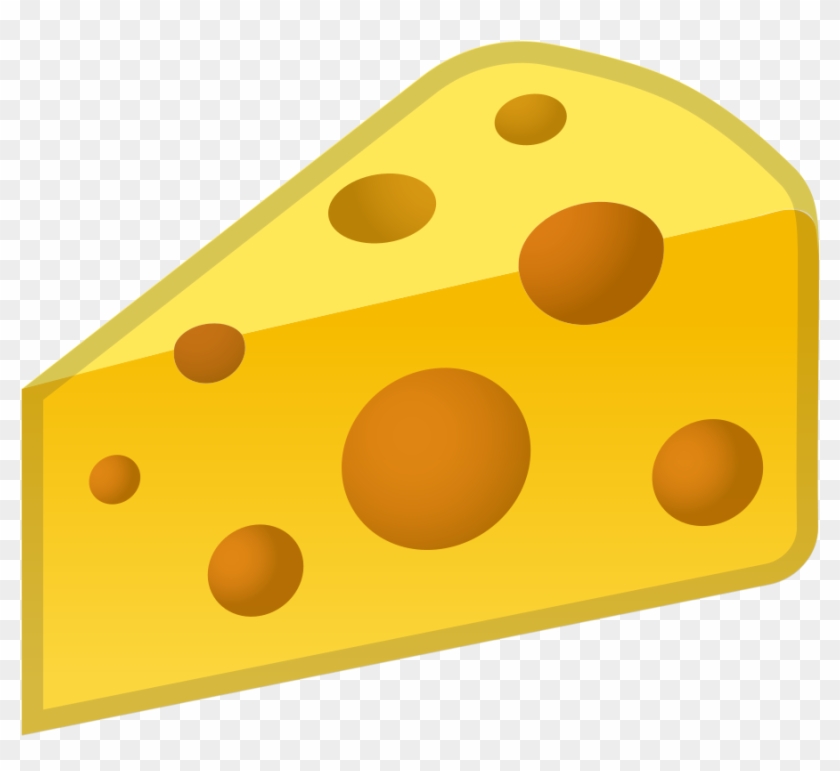 Cheese Wedge Icon - Google Cheese Emoji - Full Size PNG Clipart Images ...