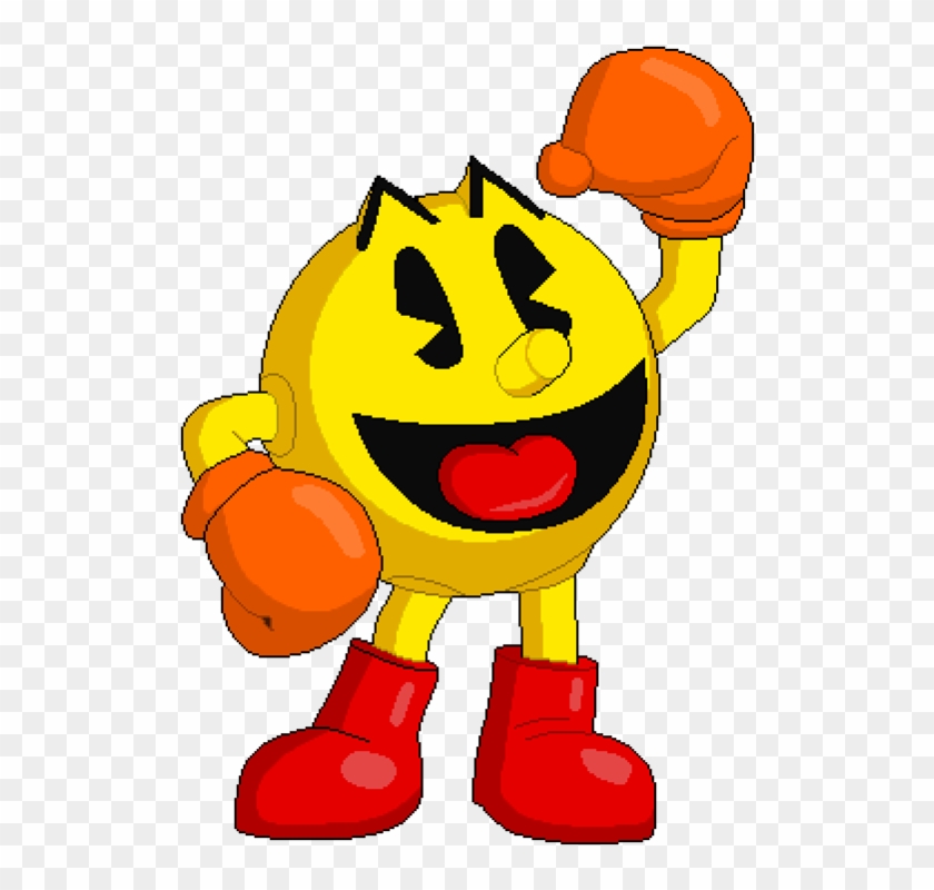 Ssbc Pac-man Artwork By Waluigifan32 - Cartoon - Free Transparent PNG ...