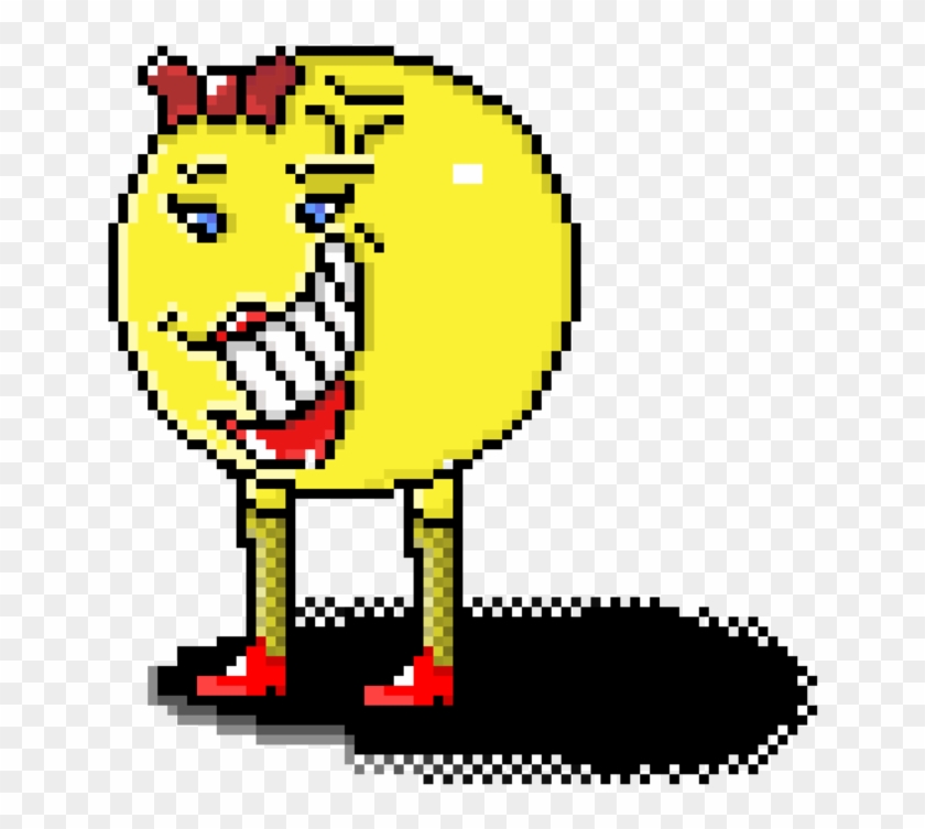 Miss Pacman By Popi01234 - Cartoon - Free Transparent PNG Clipart ...