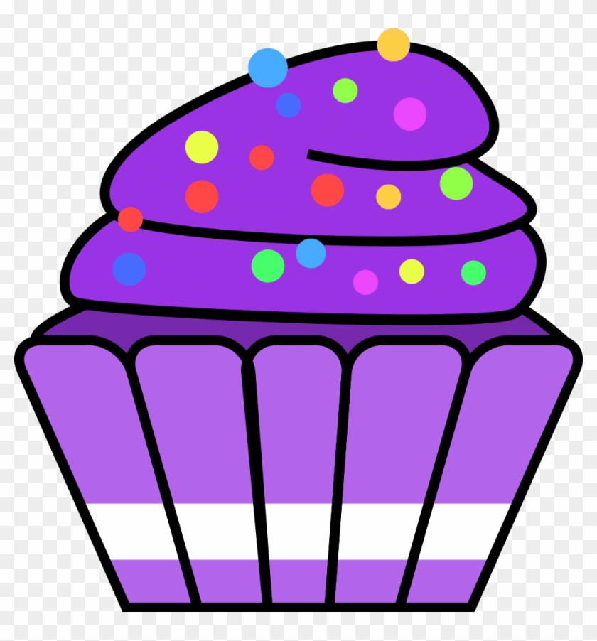 Purple Cupcake Clipart - Clip Art - Free Transparent PNG Clipart Images ...