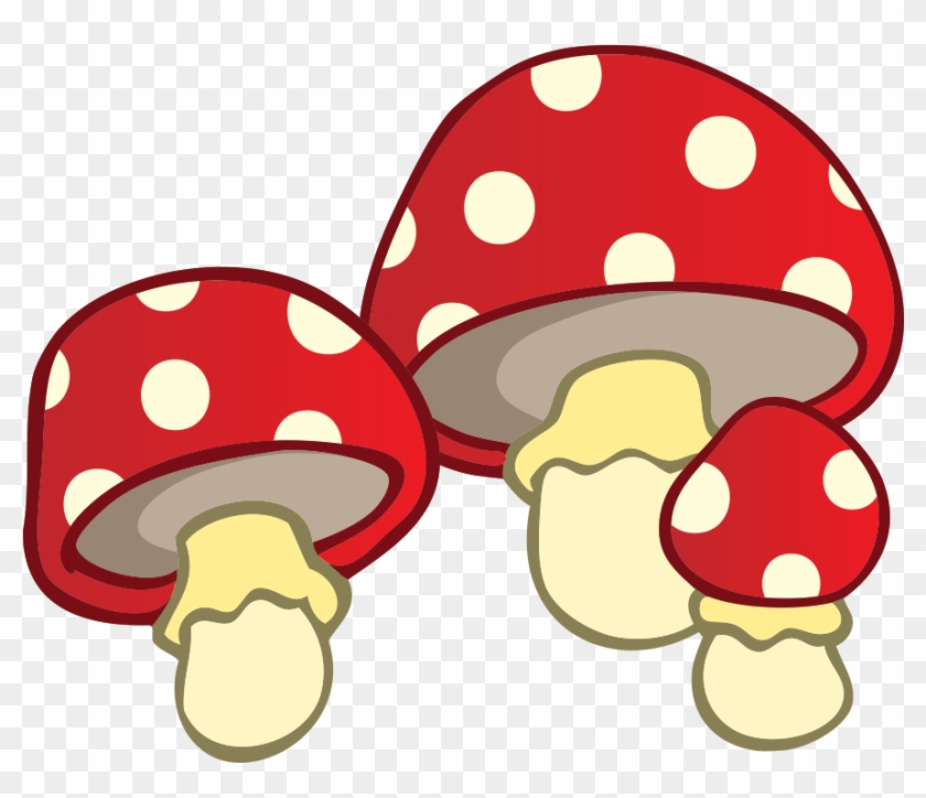 Red Mushroom Clip Art - Red Mushroom Clip Art - Free Transparent PNG ...