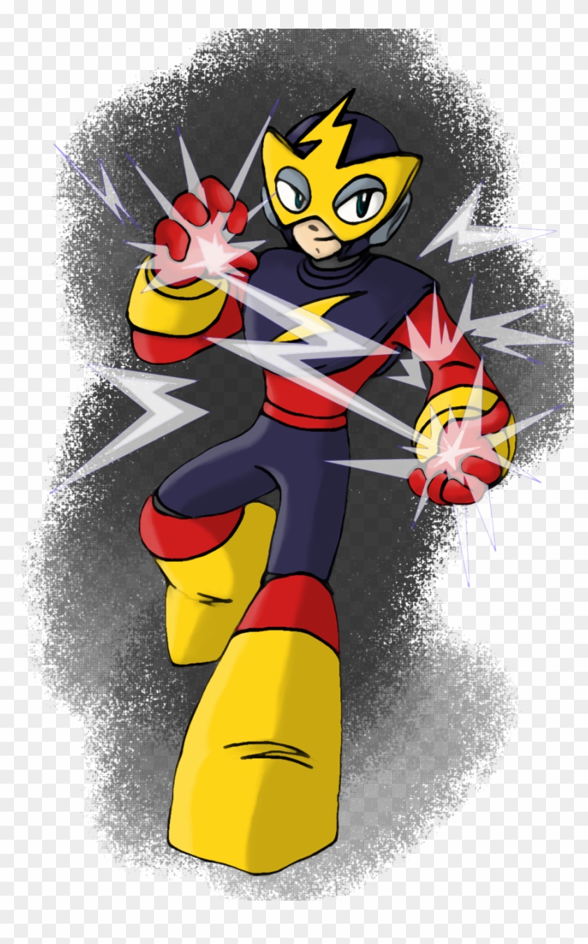 Elec Man Guitar By Sessk0 On Deviantart - Cartoon - Free Transparent ...
