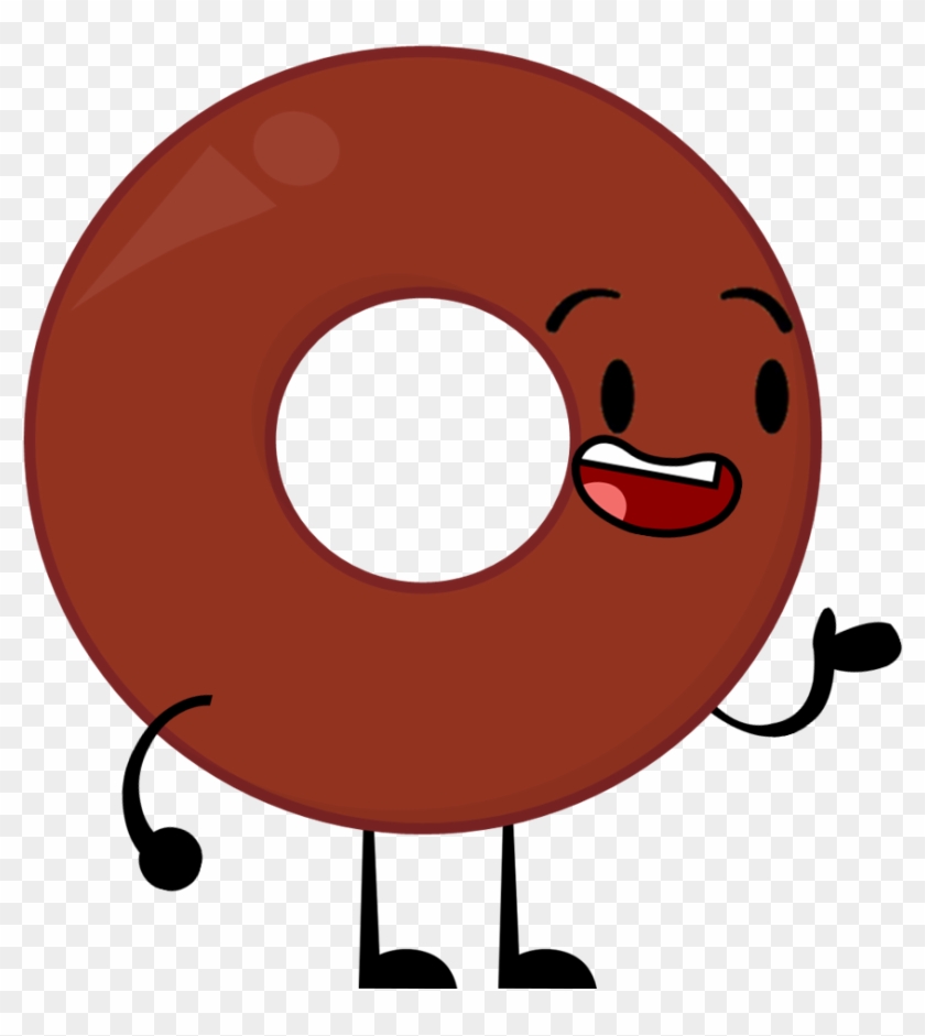 Chocolate Donut - Bfdi Chocolate Donut - Full Size PNG Clipart Images ...