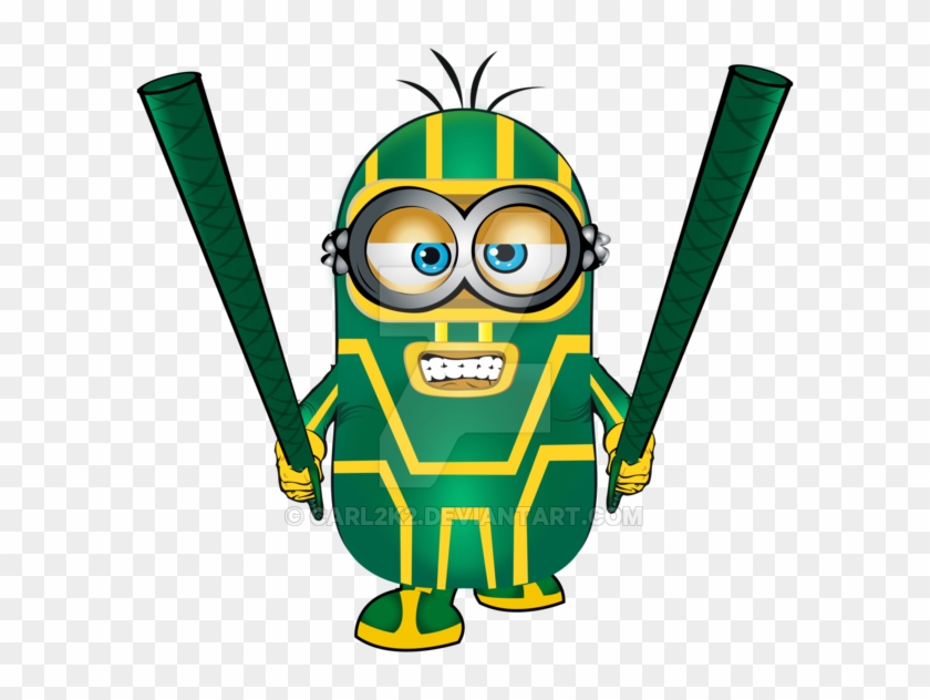 Kick Ass Minion By Carl2k2 - Kick-ass - Full Size PNG Clipart Images ...