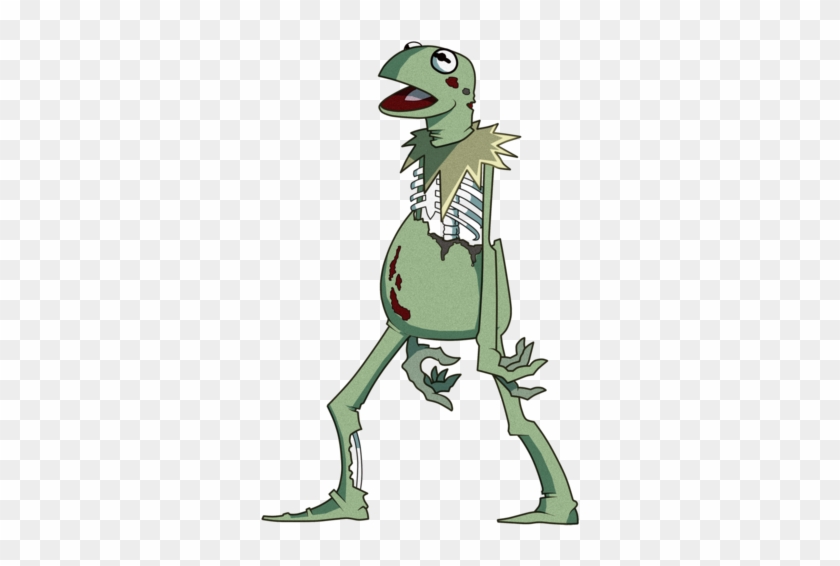 Zombie Kermit - Cartoon - Free Transparent PNG Clipart Images Download