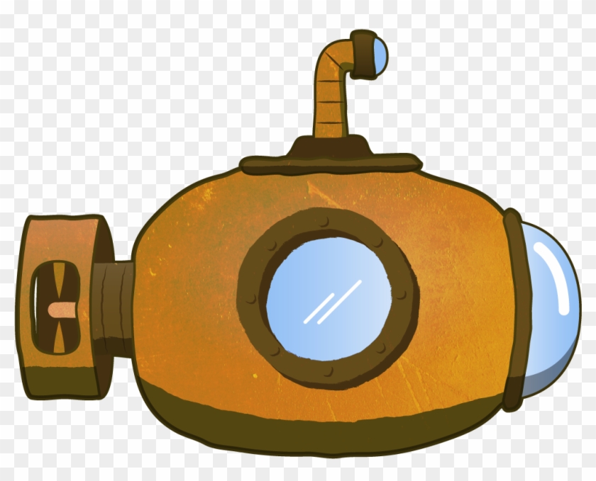 Sub - Submarine 2d - Full Size PNG Clipart Images Download
