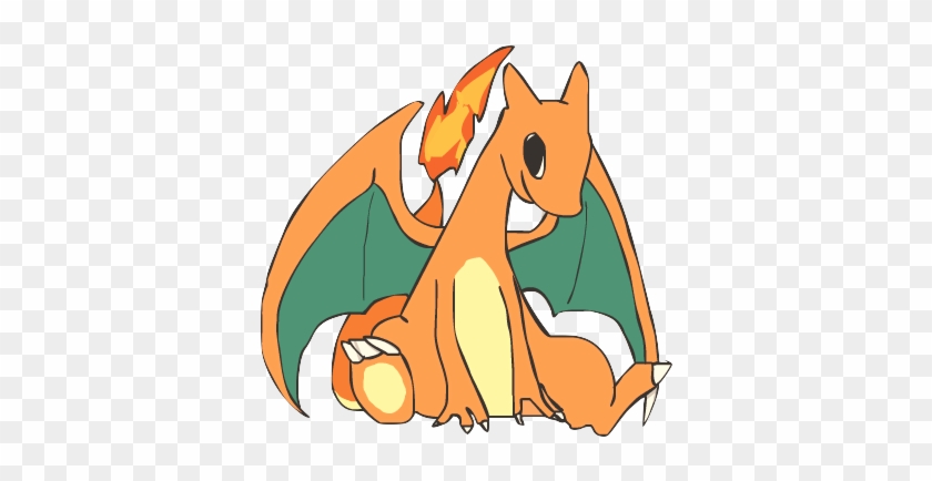 Chibi Pokemon Charizard By Neonstrings - Cartoon - Full Size PNG ...
