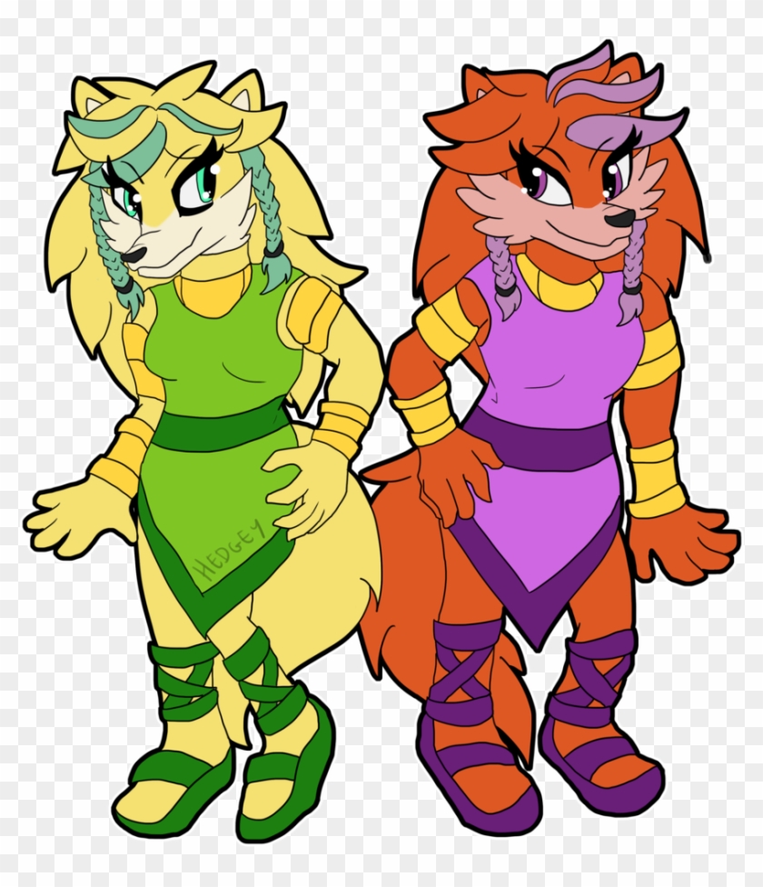 Wolf Aerial And Athena V - Cartoon - Full Size PNG Clipart Images Download