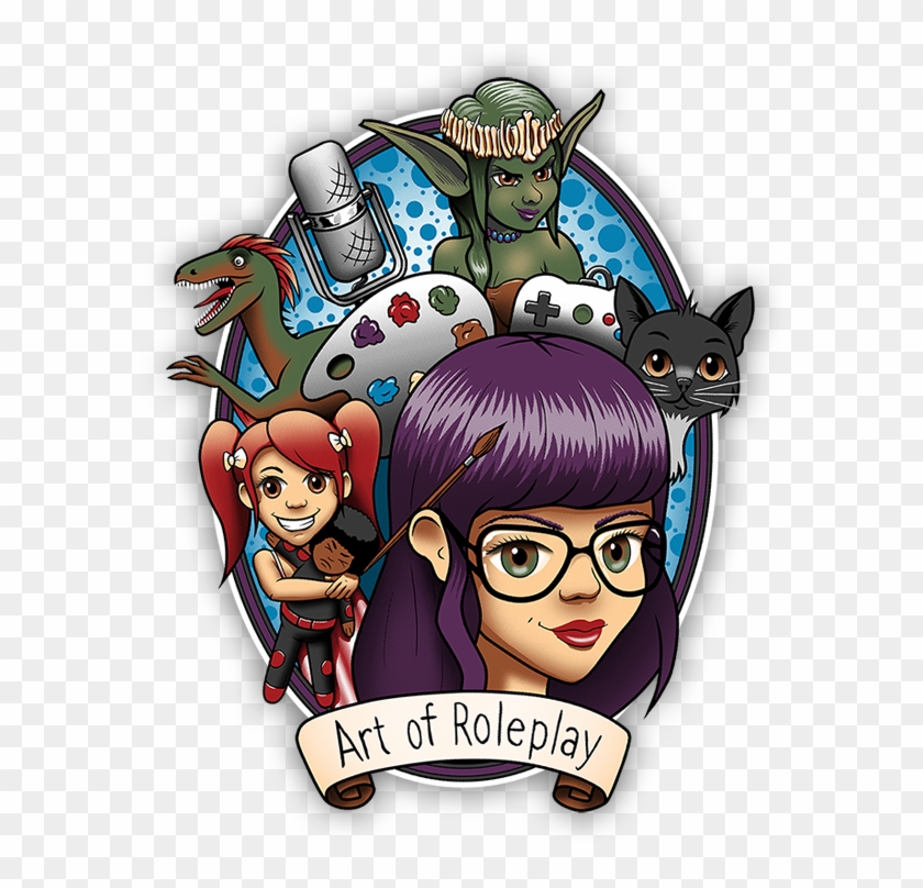 Roleplay T-shirt Design By Zovya - Cartoon - Free Transparent PNG ...
