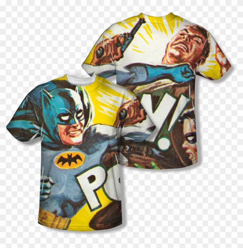 Batman Classic Tv On The Chin Mens Sublimation Shirt - Free Transparent ...