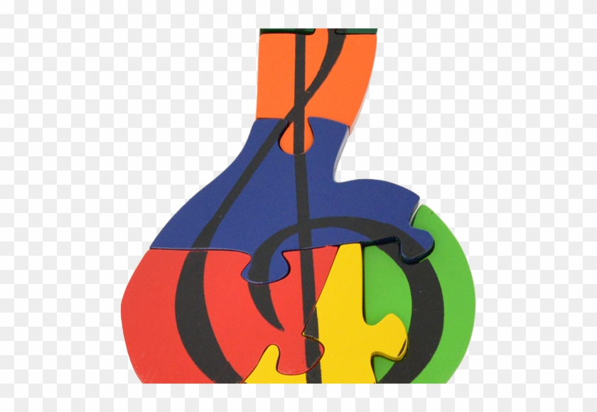 Treble Clef Puzzle - Art - Free Transparent PNG Clipart Images Download
