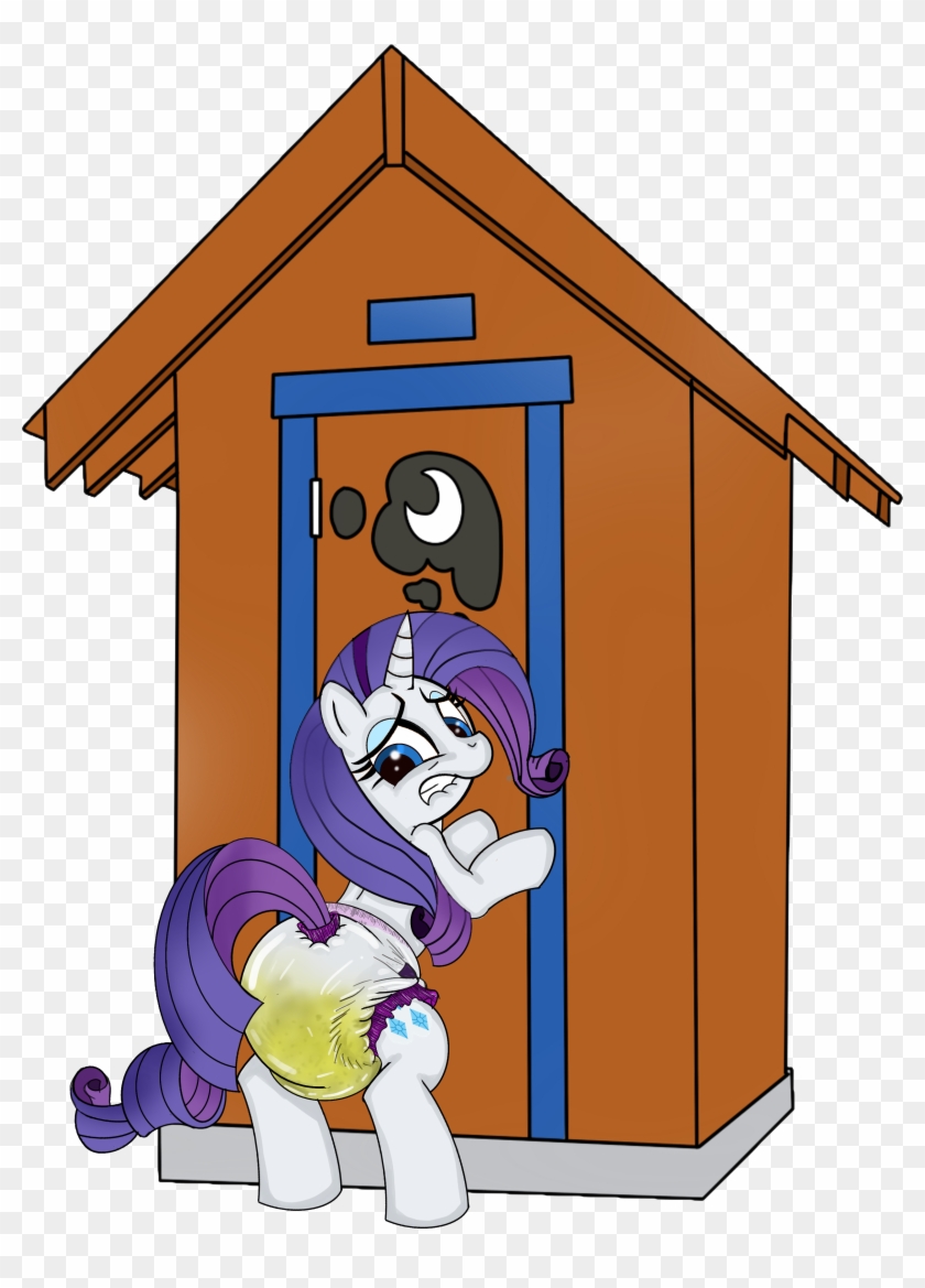 Rarity Diaper - Cartoon - Full Size PNG Clipart Images Download