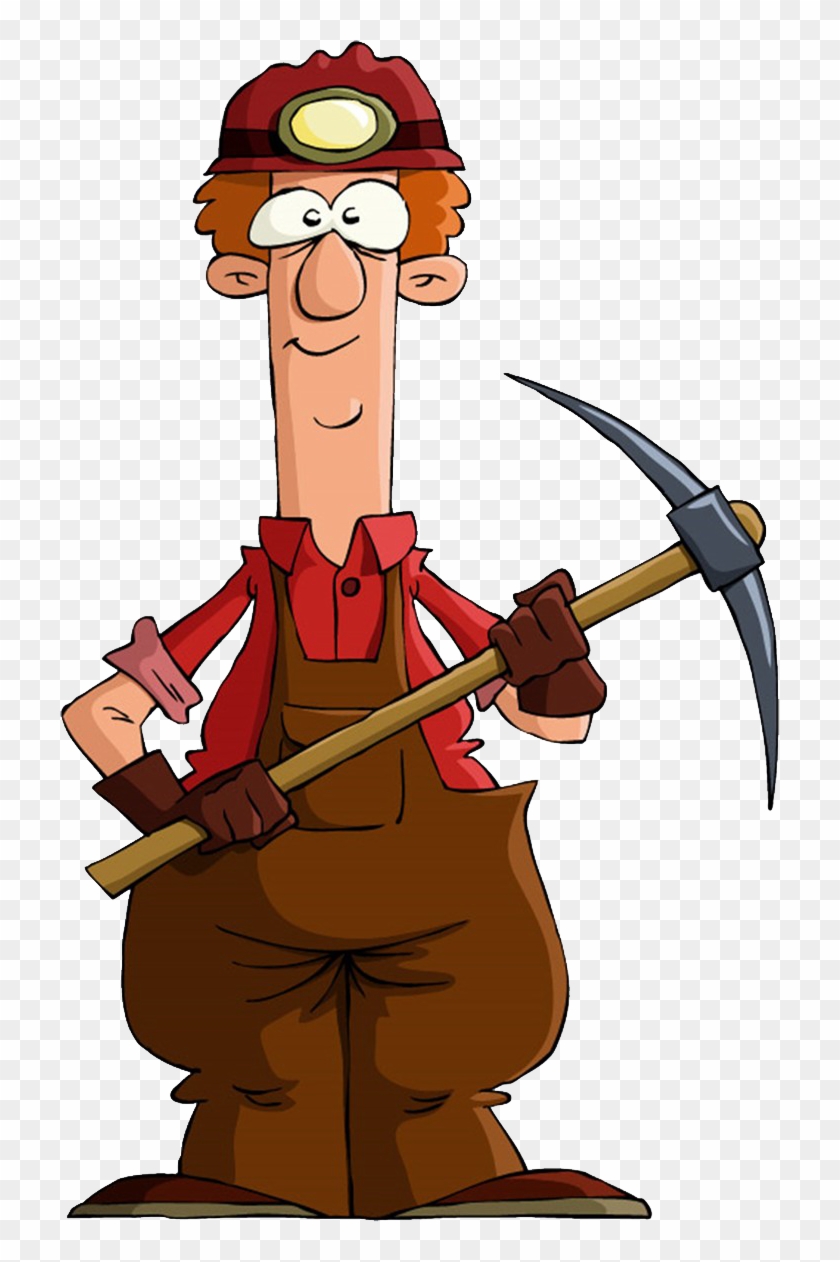 Cartoon Mining Miner Royalty-free - Cartoon Mining Miner Royalty-free ...