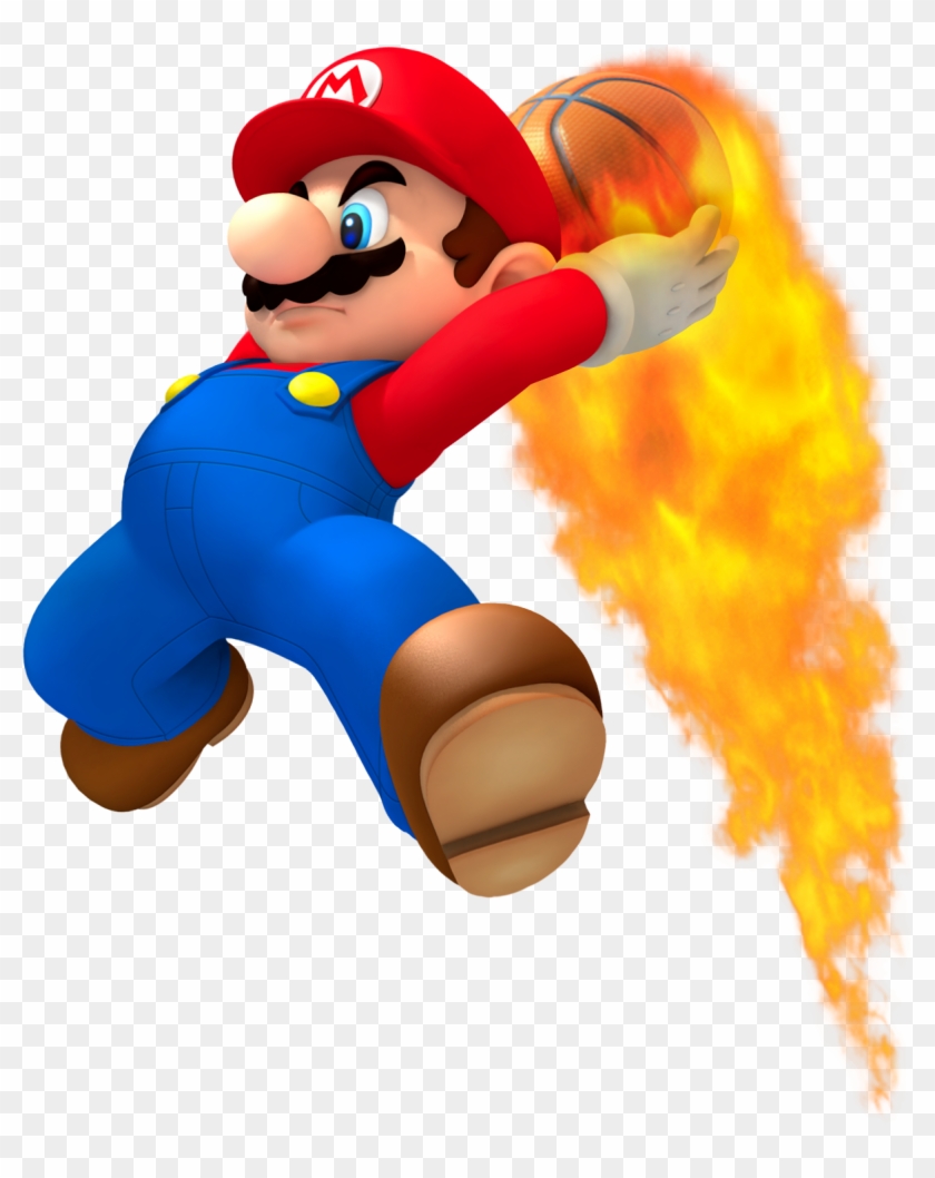 Mario Basketball - Mario Sports Mix Mario - Full Size PNG Clipart ...