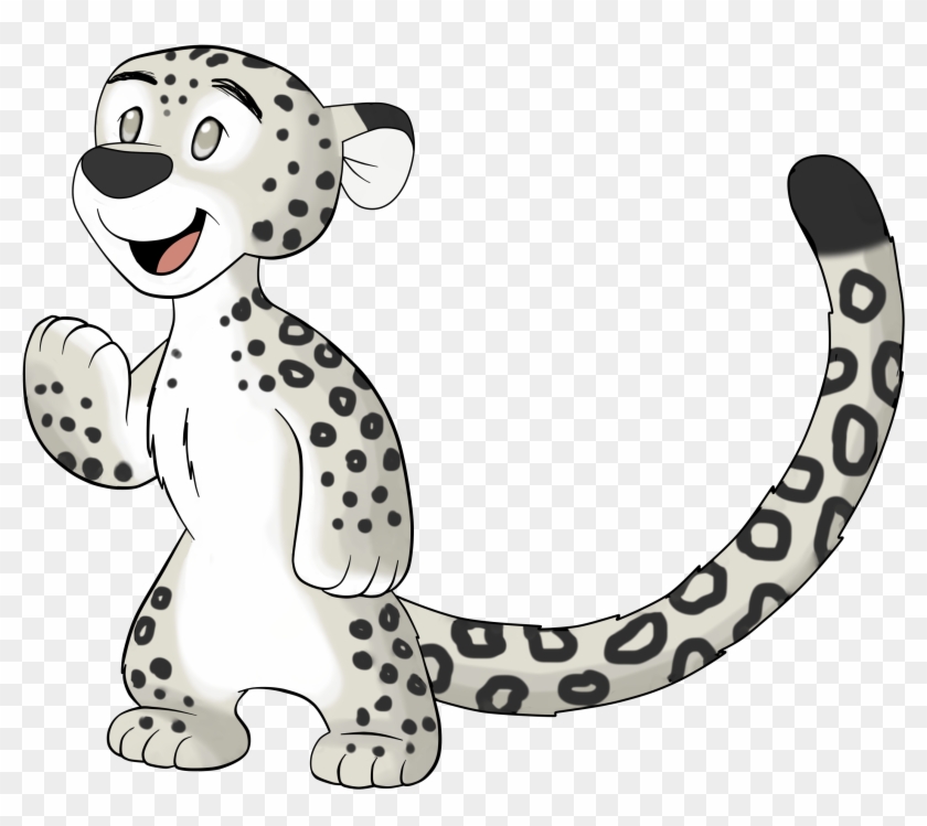 Snow Leo By Terryred Snow Leo By Terryred - Cartoon - Free Transparent ...