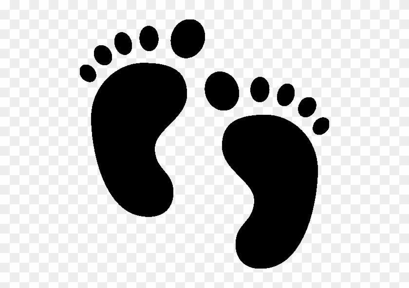 Pixel - Baby Feet Icon - Full Size PNG Clipart Images Download