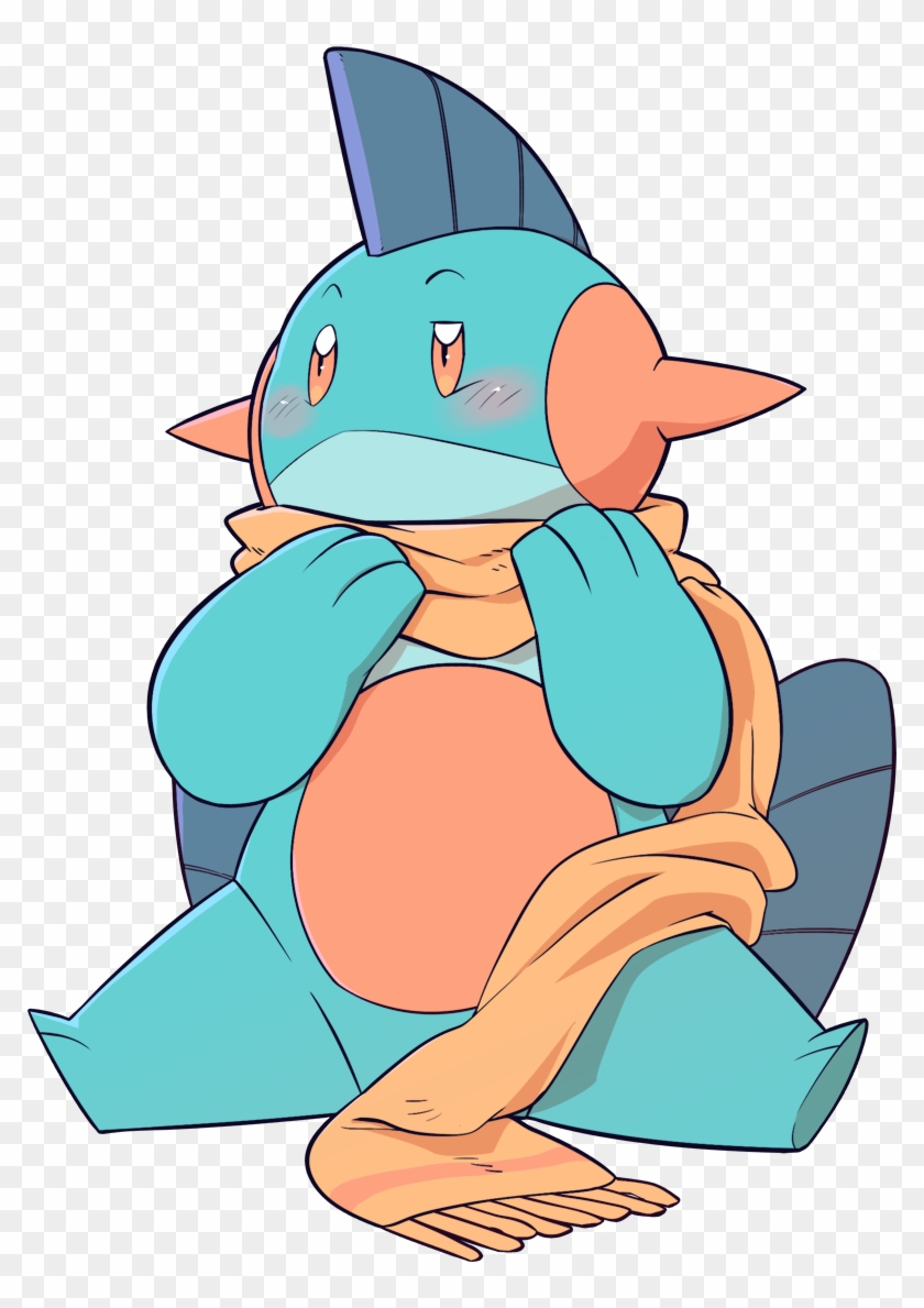 Marshtomp's Scarf - Cartoon - Free Transparent PNG Clipart Images Download