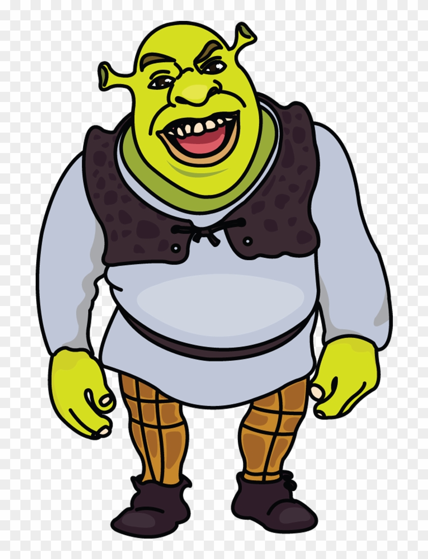 How To Draw Sshrek, Step By Step Http - Shrek Drawing Step By Step ...