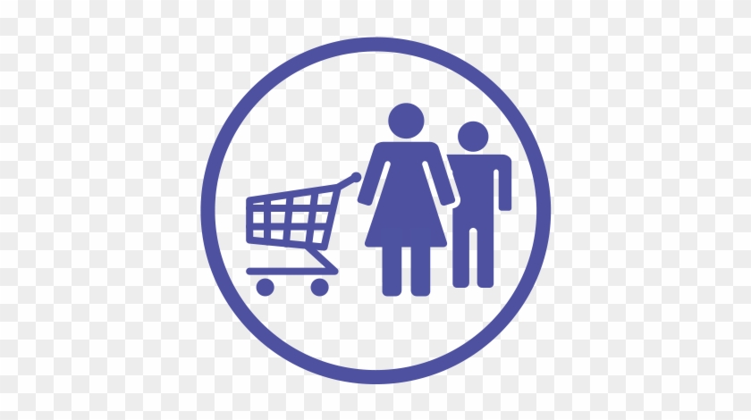Consumer-centric Category Management - Consumer Icon Blue - Full Size ...