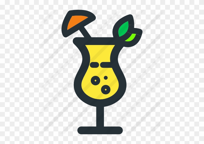 Cocktail - Icon - Full Size PNG Clipart Images Download