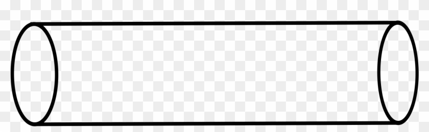 Open - Cylinder Shape Clipart Black And White - Full Size PNG Clipart ...