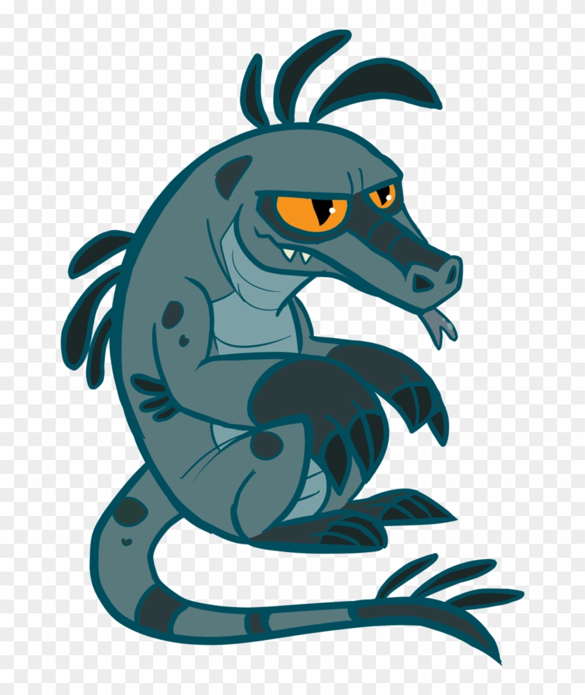 Lil Lizard Man By Raaynee - Chibi Lizard Man - Full Size PNG Clipart ...