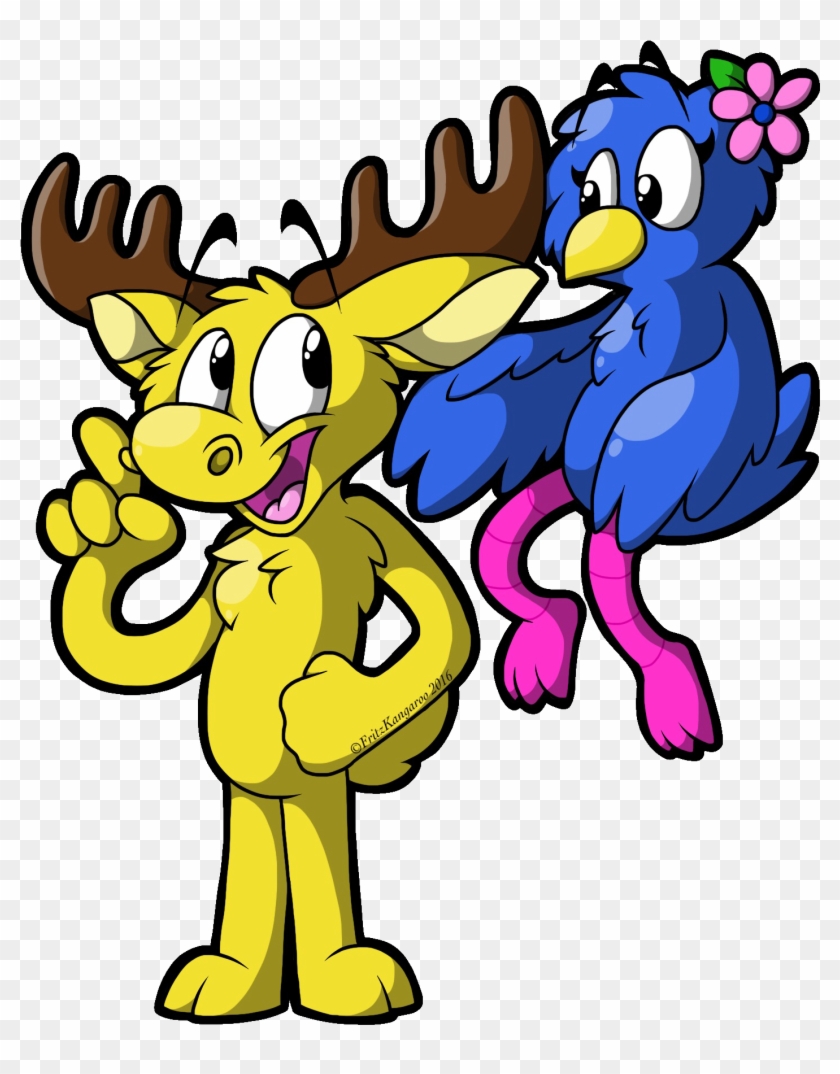 Moose And Zee By Fritzkangaroo - Moose And Zee Fanart - Full Size PNG ...