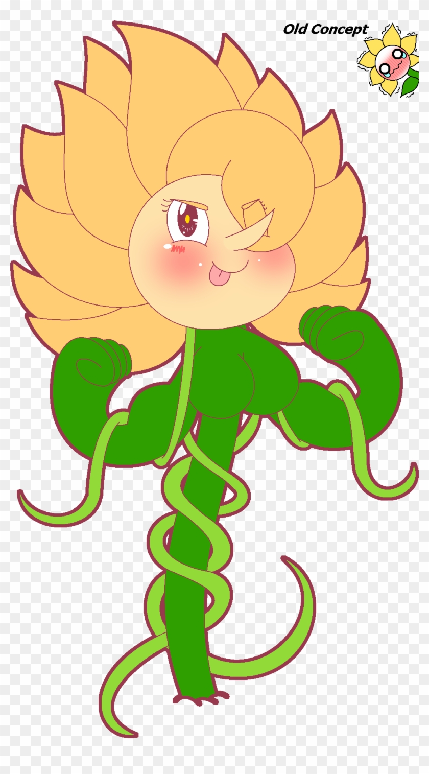 Flowette Tries To Be Mean On Halloween~ - Cartoon - Full Size PNG ...